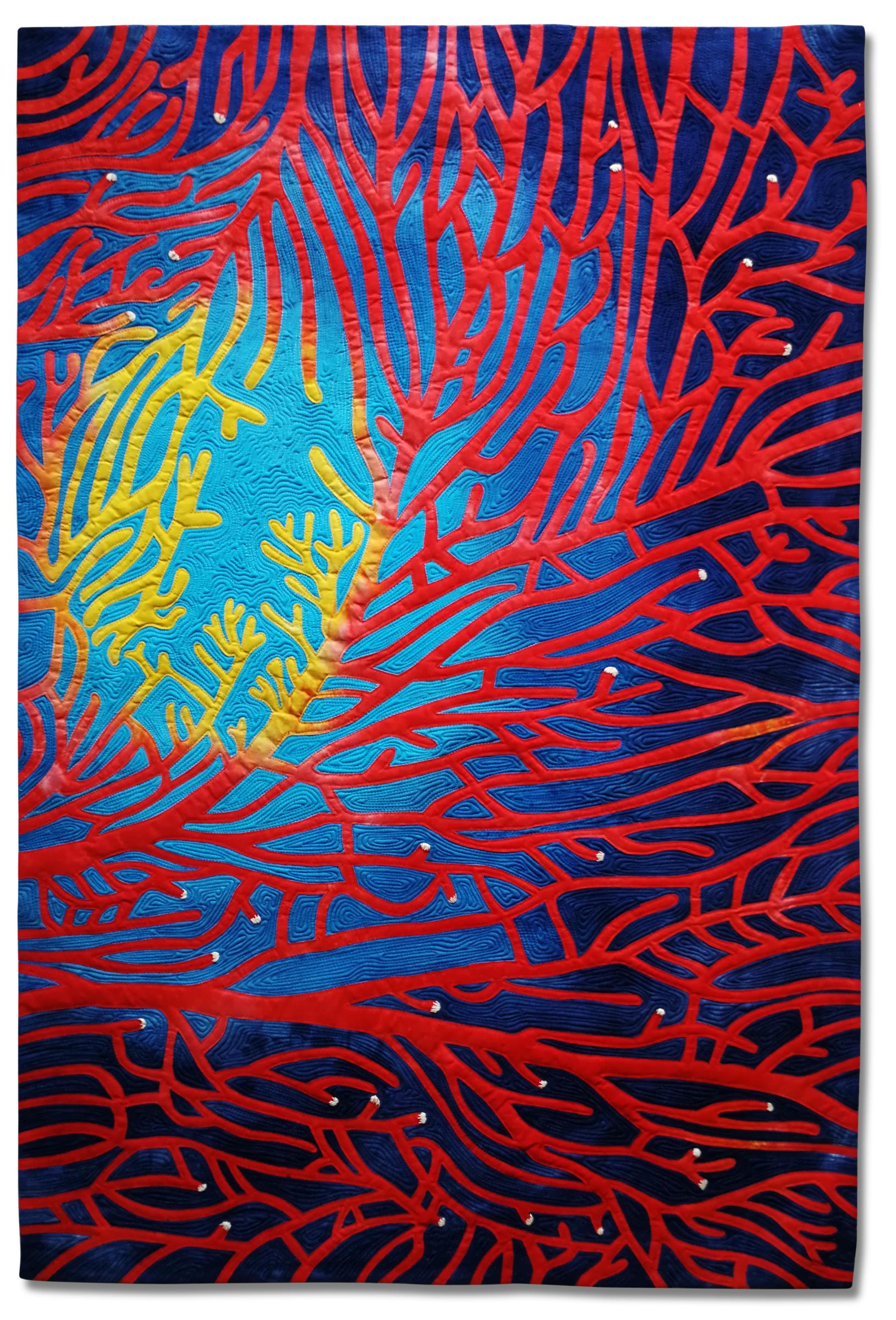 Below the Surface (SAQA Virtual Gallery) | SAQA - Studio Art Quilt ...